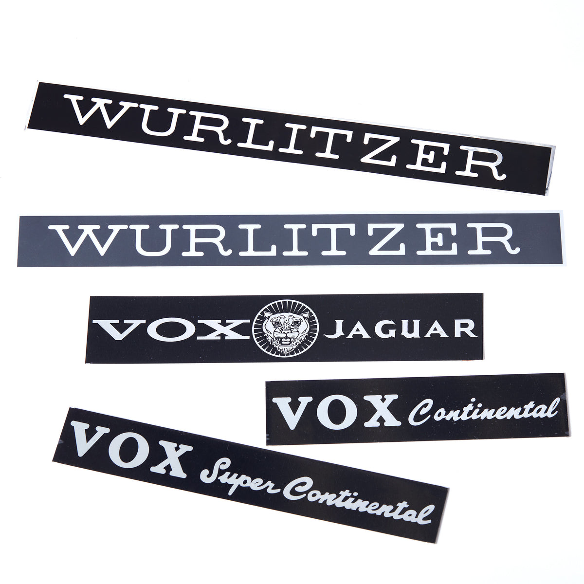 Wurlitzer / Vox Sticker Pack – Vintage Vibe